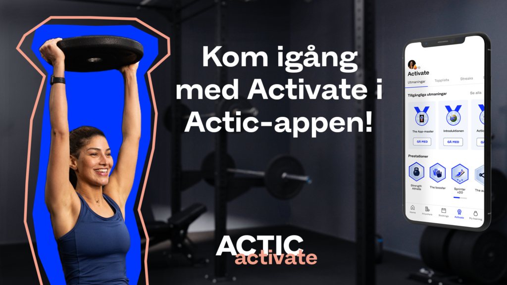 Kom igång med Activate i Actic appen | Actic